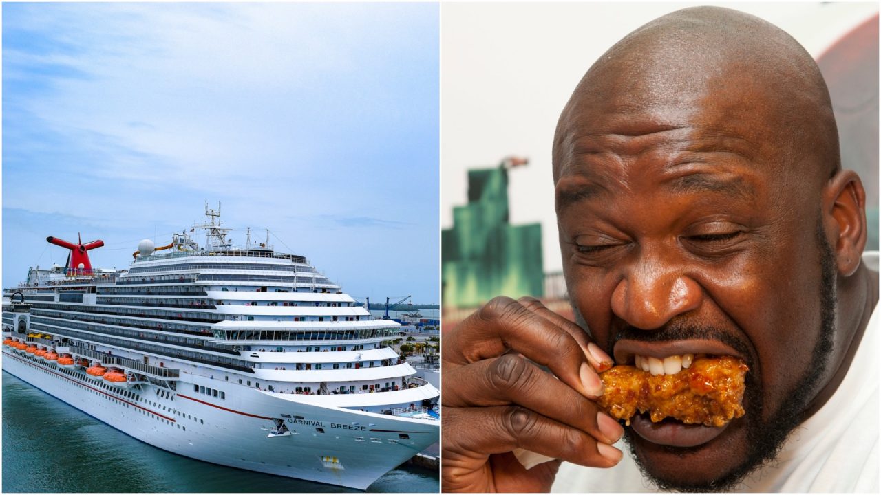 Shaq Opens Big Chicken On Carnival Cruise Lines