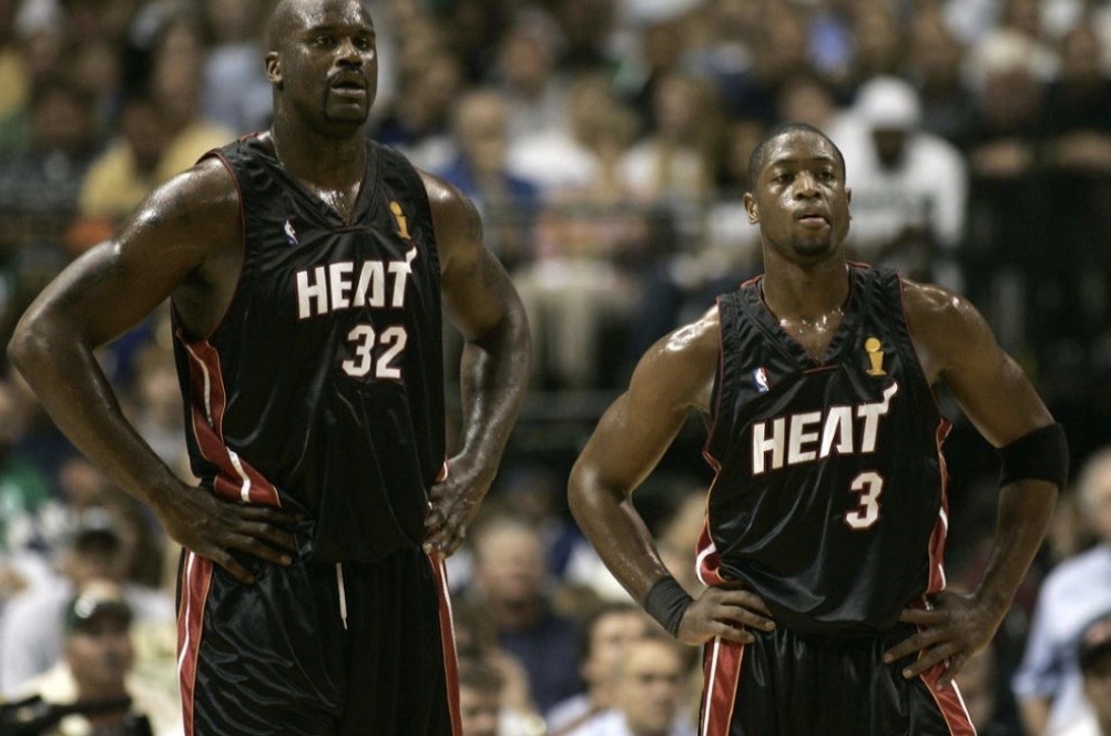 Shaq Sends Birthday Greetings to D-Wade