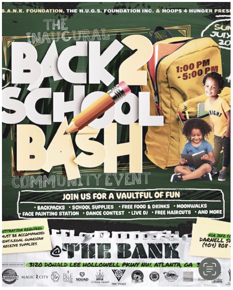 Shaq, Julio Jones Helping Kids in Back-To-School Program