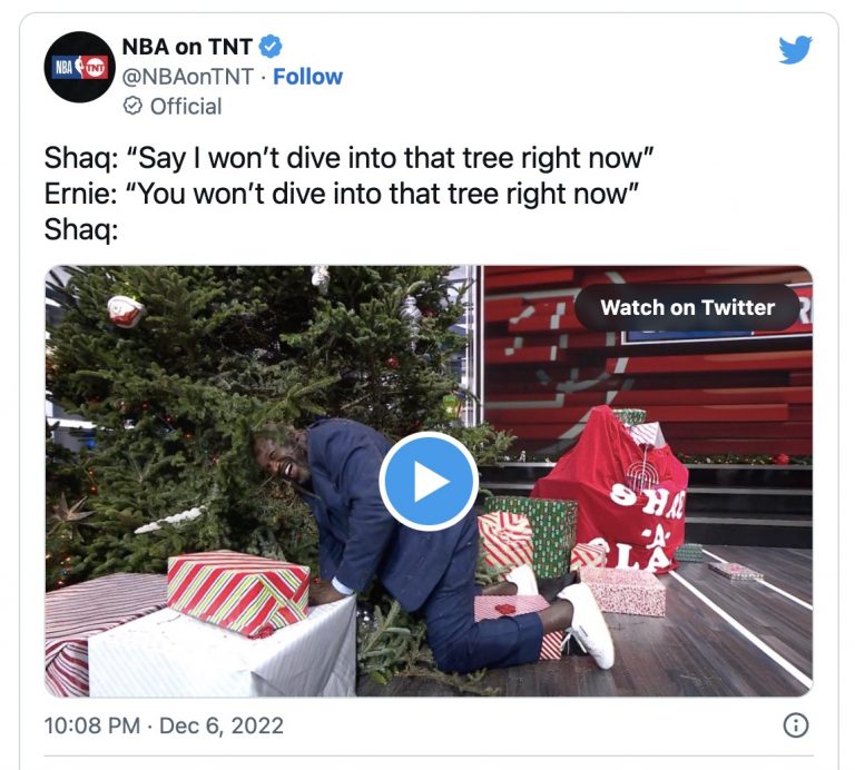 Shaq... Look Out For That Tree!